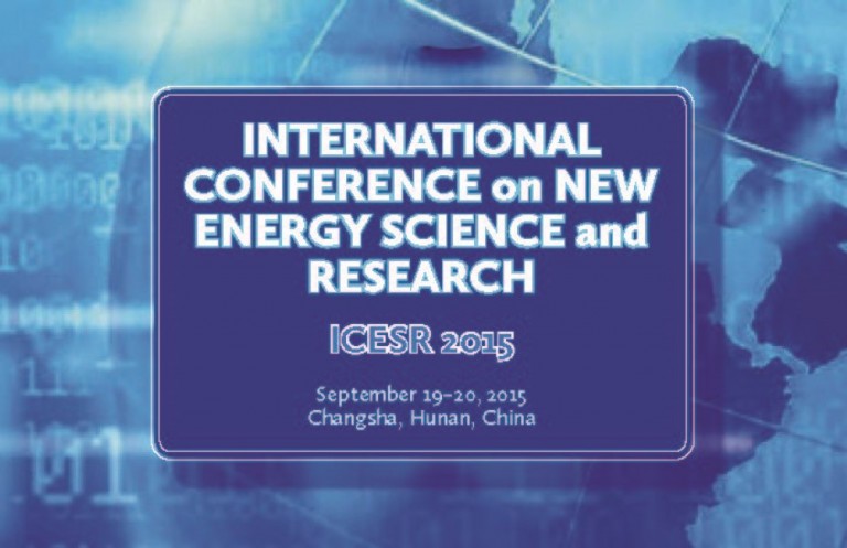 New Energy Science & Research Conference Proceedings | DEStech