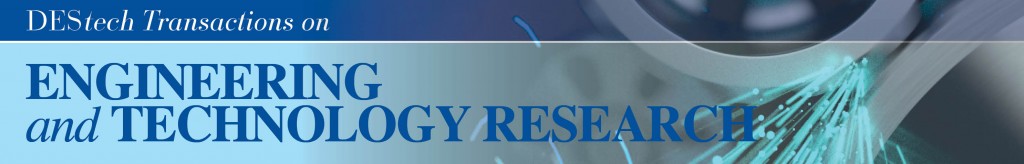 DEStech Transactions on Engineering and Technology Research - DEStech ...